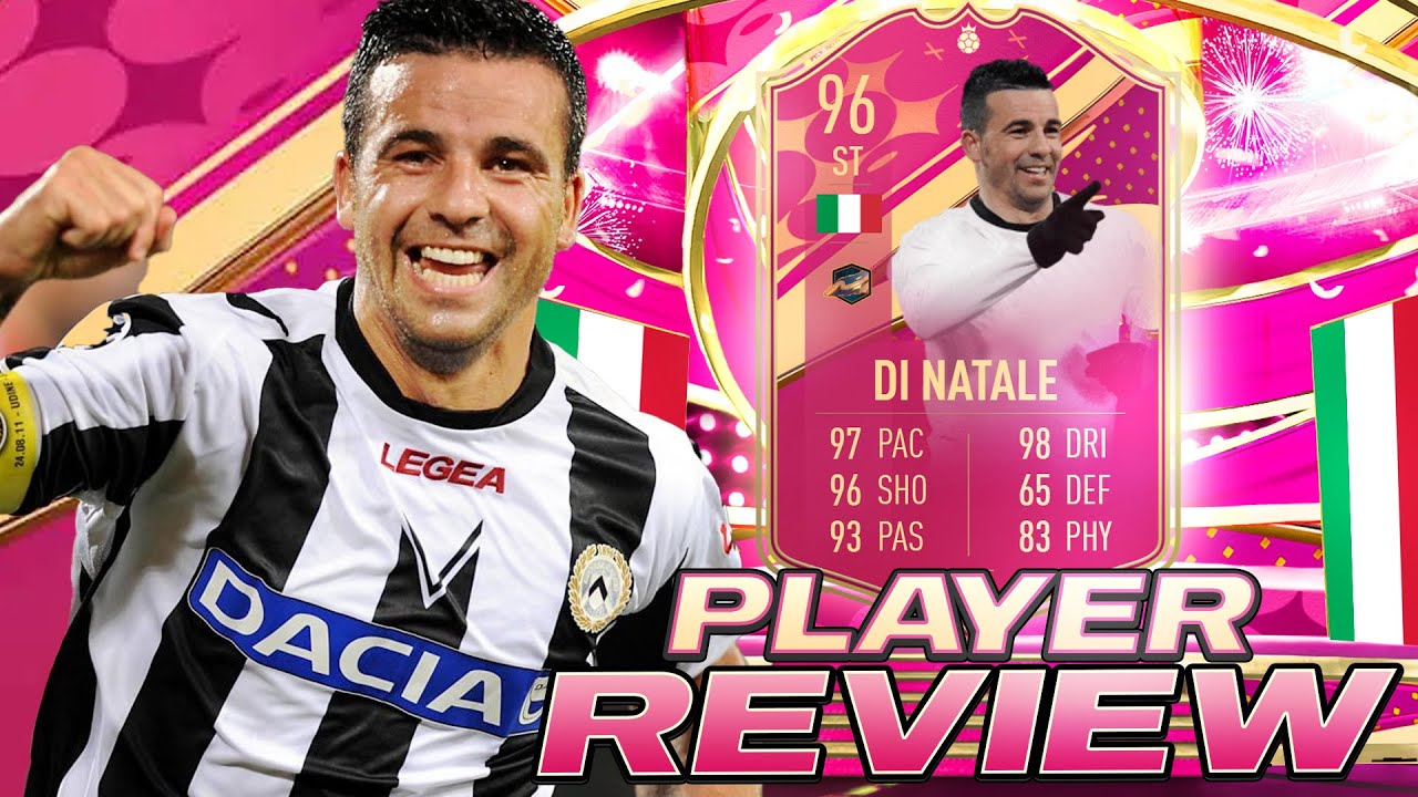 🥶96 FUTTIES HEROES ANTONIO DI NATALE PLAYER REVIEW - FIFA 23 ULTIMATE ...