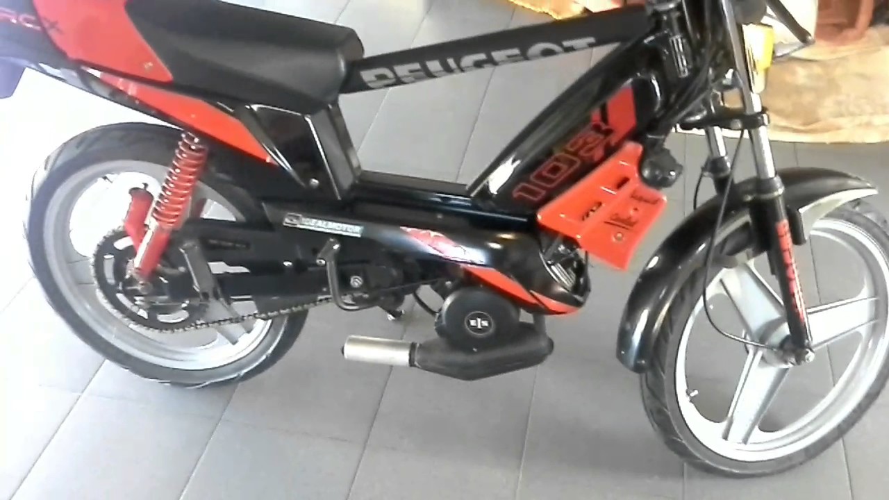 peugeot 103 rcx , dans état excellente - YouTube