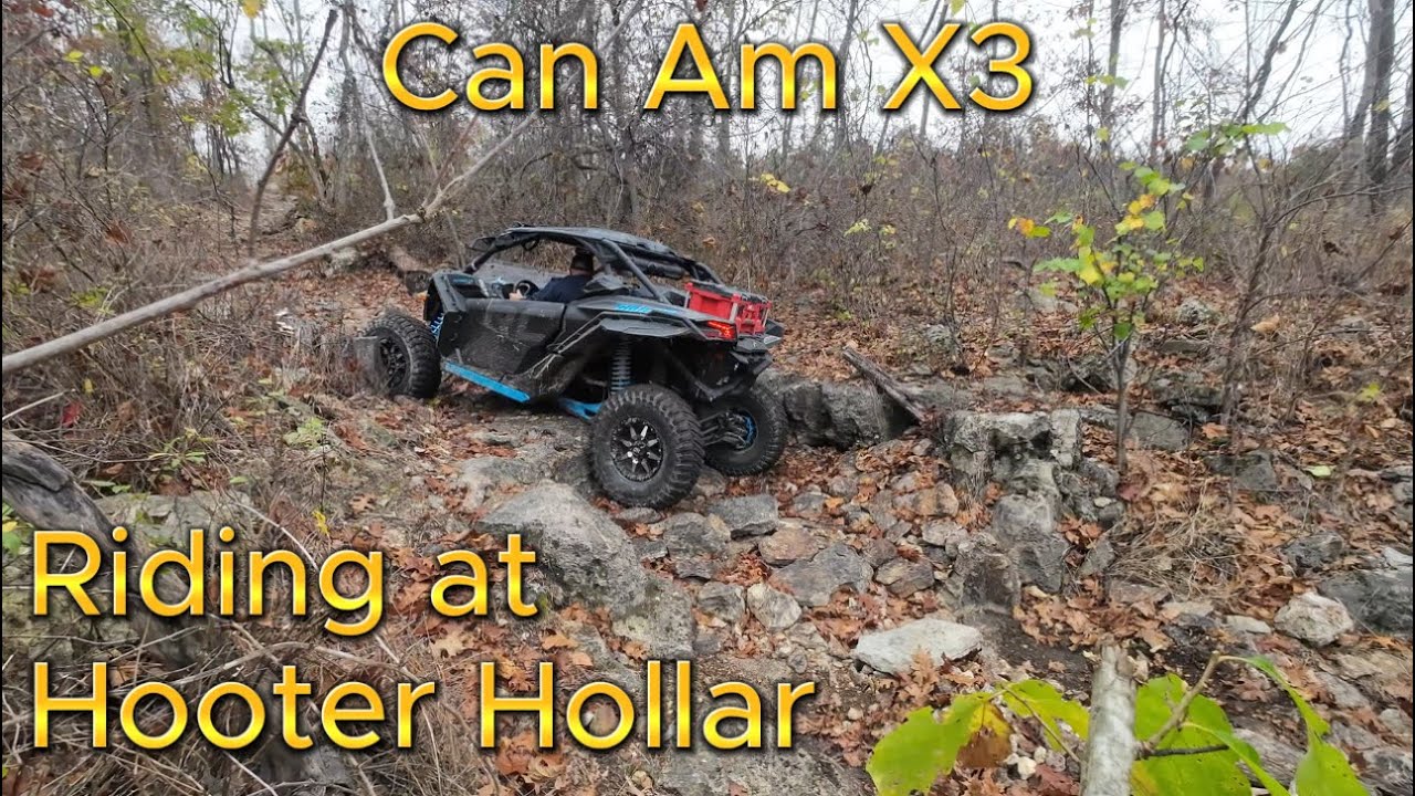 CAN AM X3 at HOOTER HOLLAR PT1 | TRAILS - YouTube