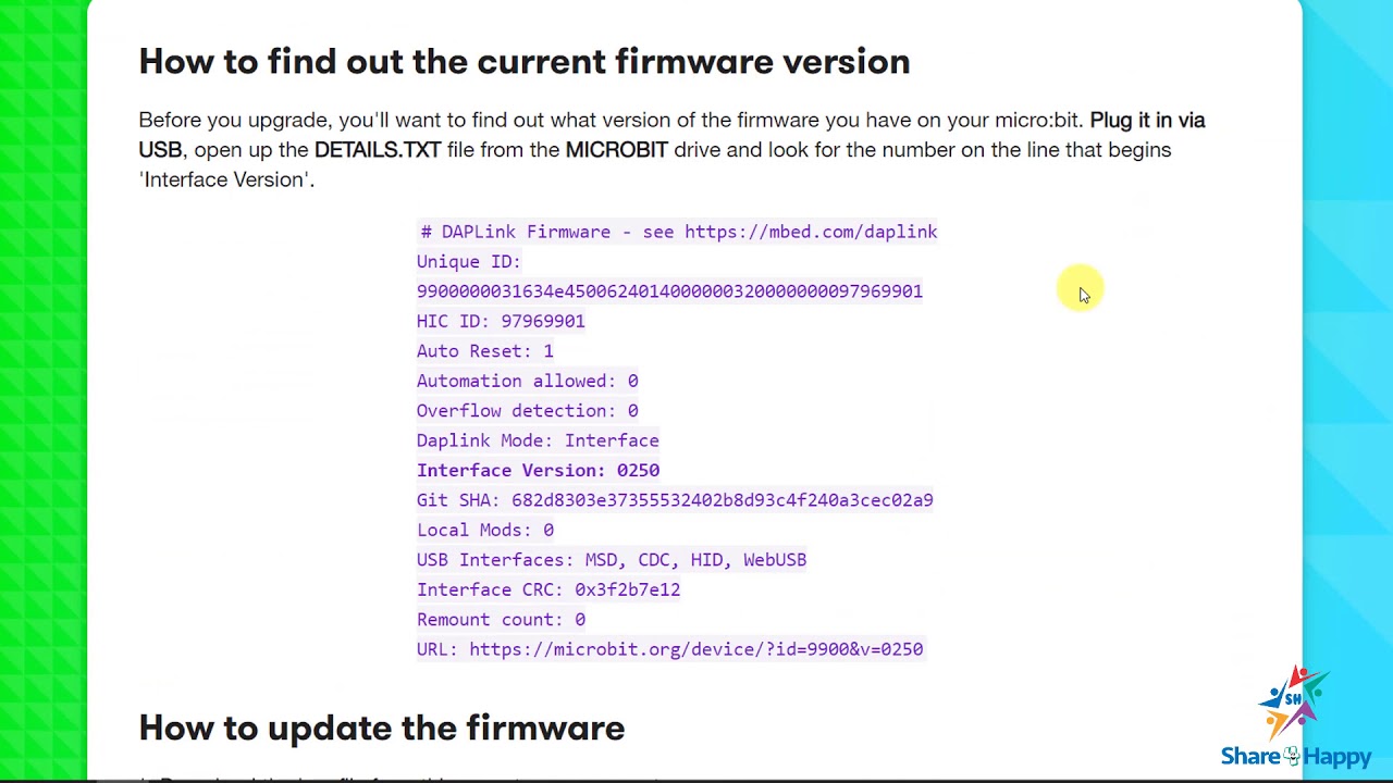 Upgrade Firmware Micro:bit | Microbit không nhận, không nạp được code ...