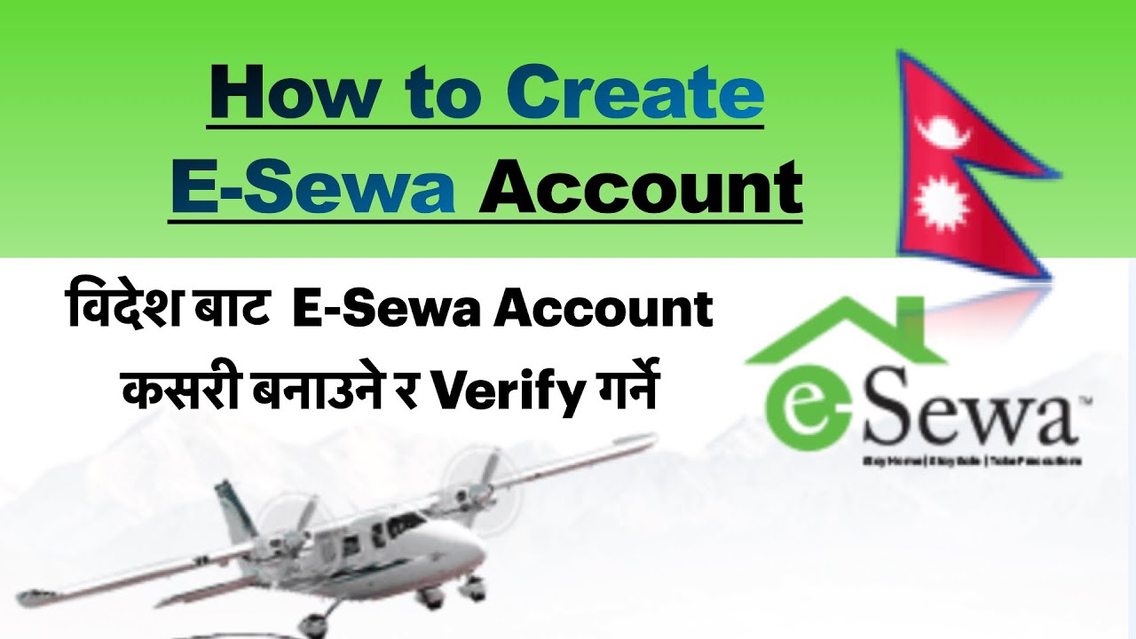 विदेश बाट E-Sewa Account कसरी बनाउने र Verify गर्ने/How to Create E ...