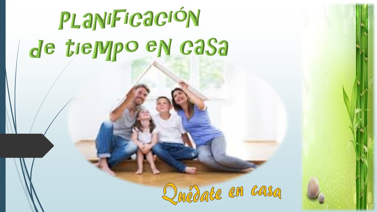Estrategias de planificación de tiempo en casa - YouTube