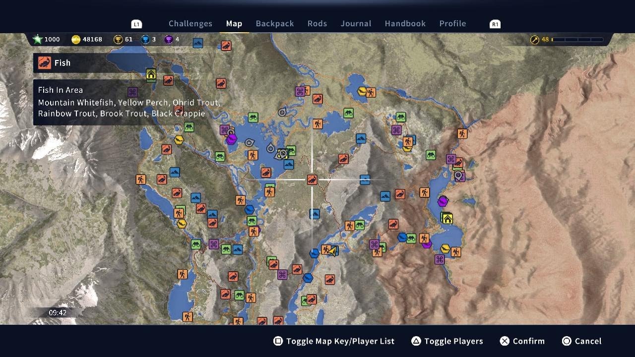 Call of the Wild: The Angler PS5 Vista Points 12/12 N Lakes 26/26 ...