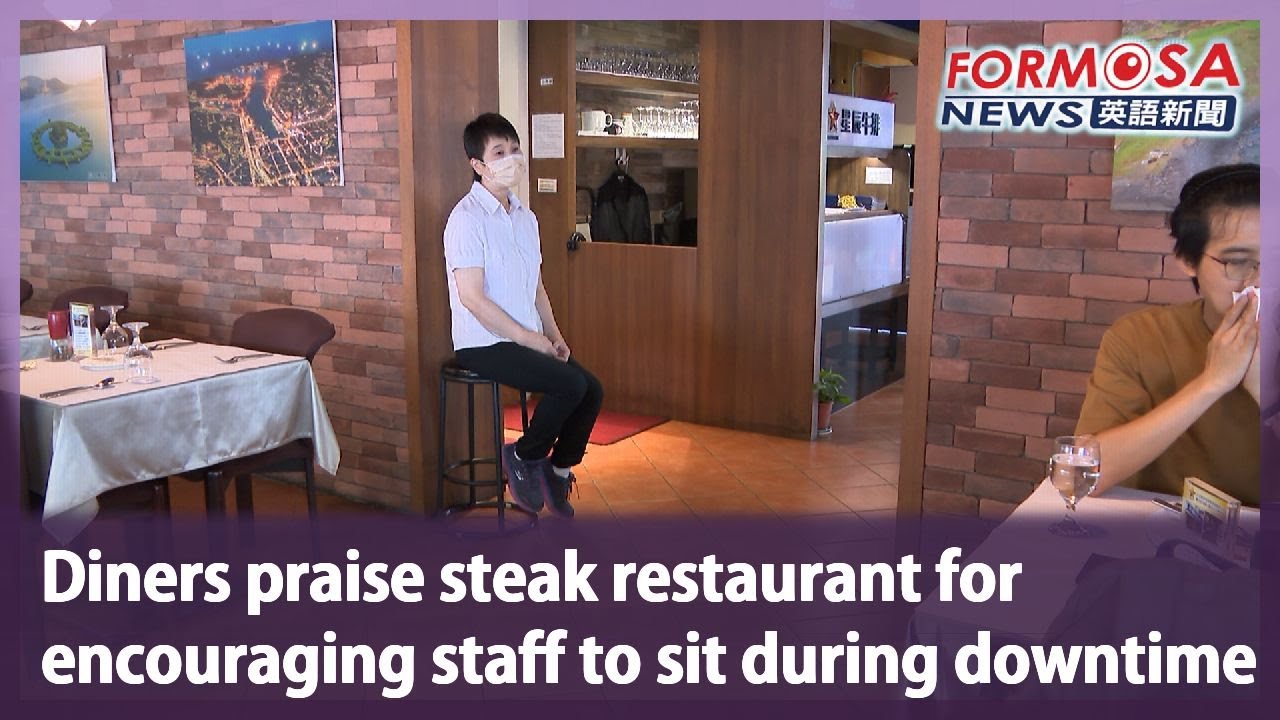 Diners praise steak restaurant for encouraging staff to sit during ...
