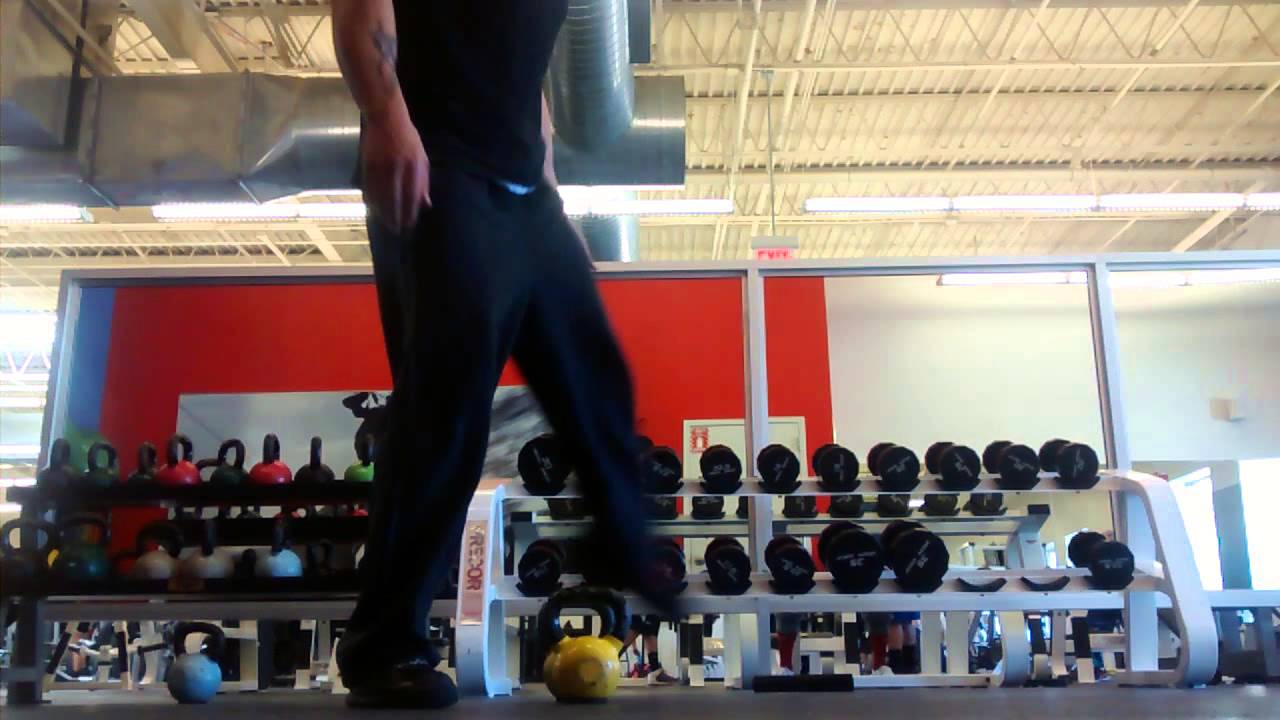 Toe raise walk - YouTube