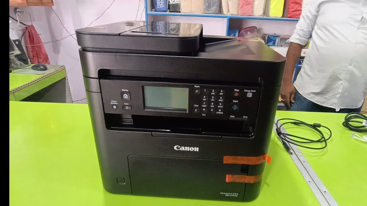 CANON MF275DW MF274DN DEMO INSTALLATION AND DIRECT WIFI SETTING ON ...