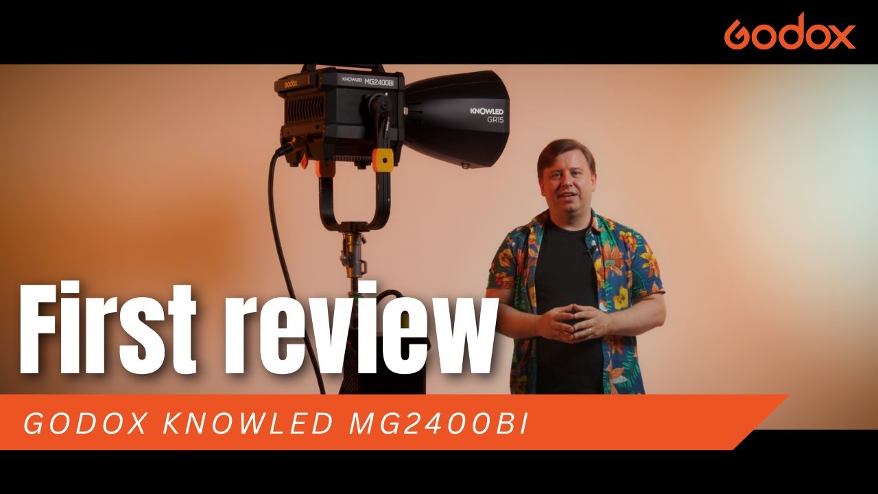 ⭐First review of Godox MG2400Bi ⭐ We tested the world's first Knowled ...