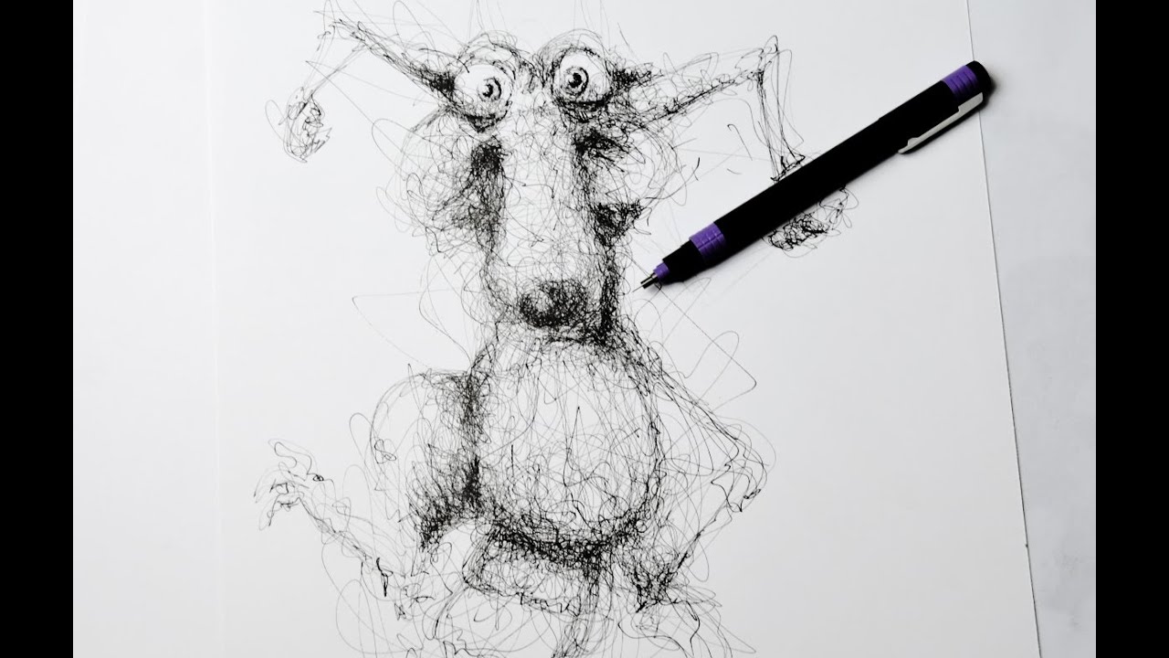 scrat - fast scribble - YouTube