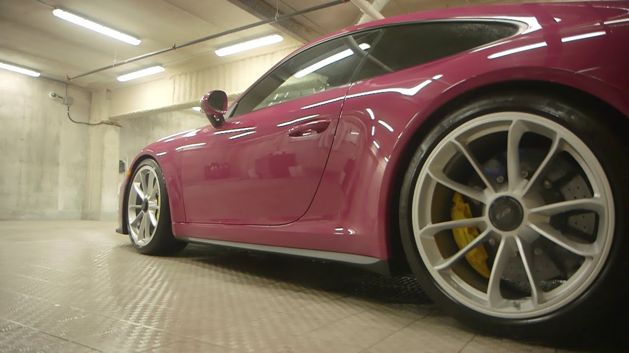 Dreams Achieved: Ruby Star 911 GT3 Delivery - YouTube
