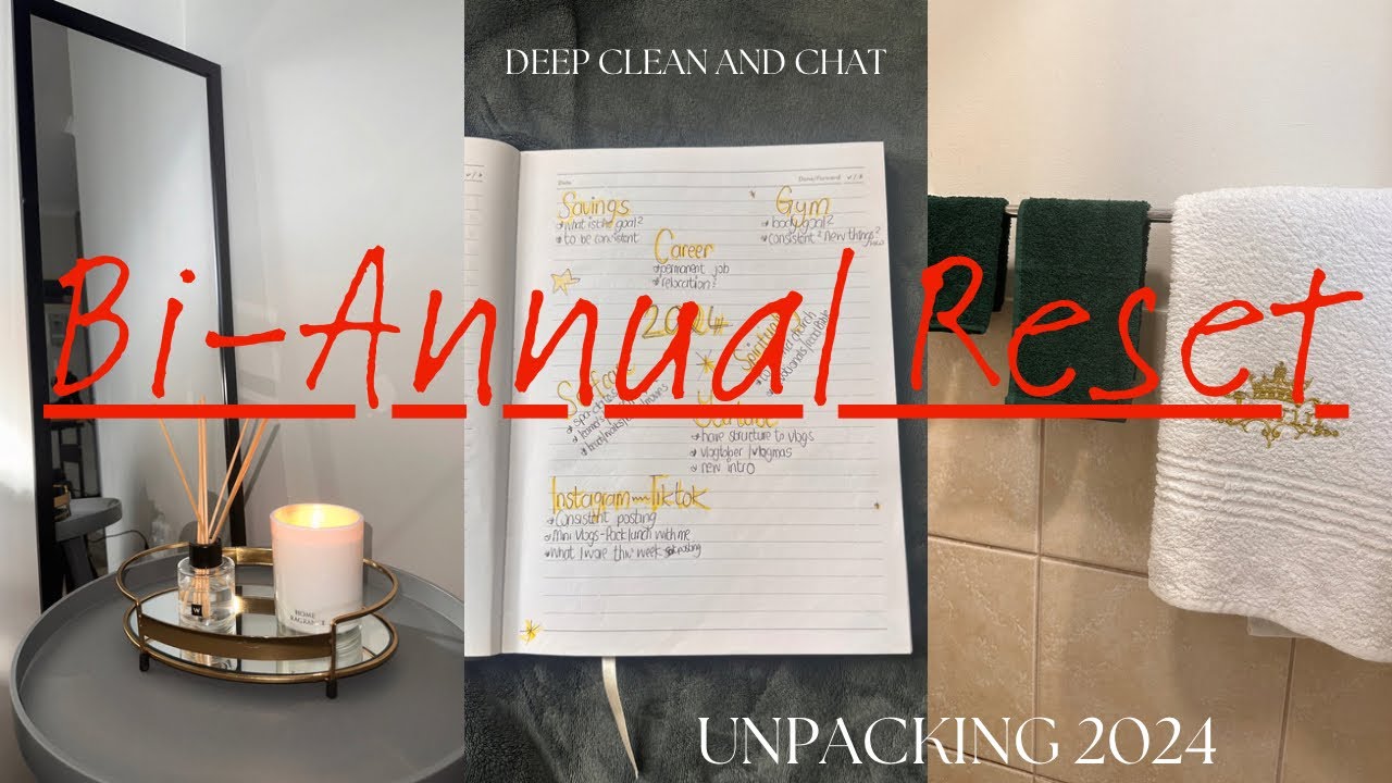 Bi-Annual Reset Vlog | Drawing Board| 2024 Vision| DeepClean| South ...
