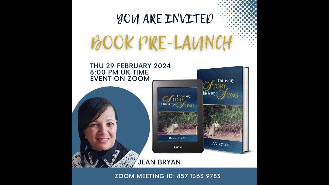 Jean Bryan - Pre-Book Launch - YouTube