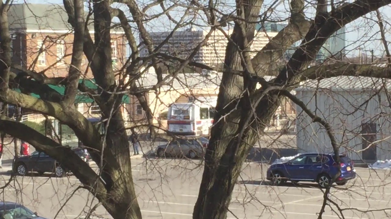 MSBA NICE Orion V CNG 1668 leaves NCC - YouTube