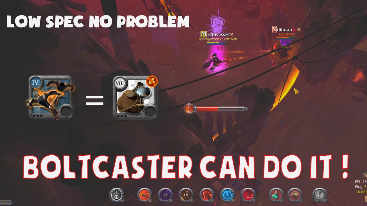 The Power Of BoltCaster | Albion Online Corrupted Dungeons | Cheap ...
