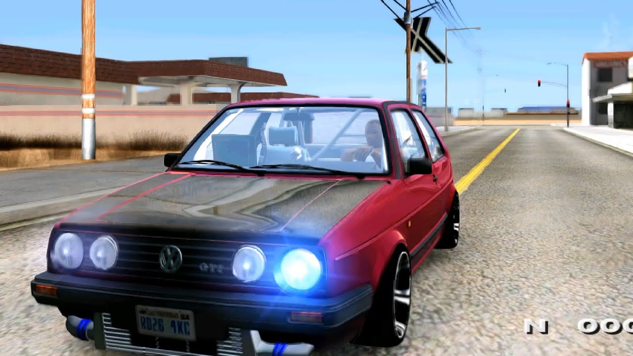 VW Golf 2 GTI - GTA San Andreas _REVIEW - YouTube