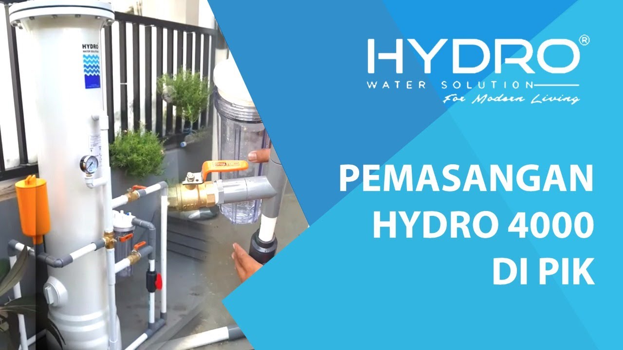 Pemasangan Hydro 4000 di PIK - YouTube