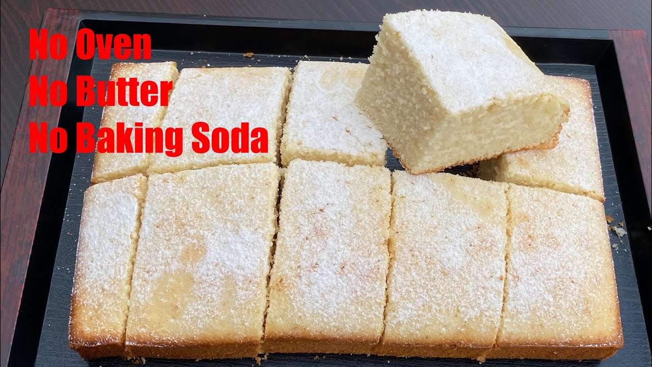 Hot Milk Cake Recipe without Oven | Tea Cake Recipe | Plain Cake recipe ...