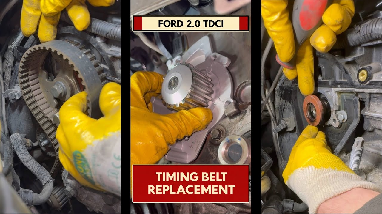 Perfect Timing Setup on Ford 2 0 TDCi — All Marks, Locking Tools and ...