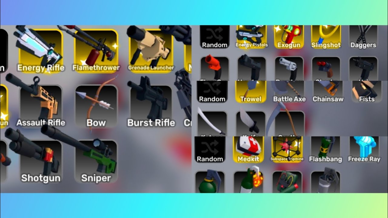 SHOWING YOU ALL WEAPON IN ROBLOX RIVALS (2024) - YouTube