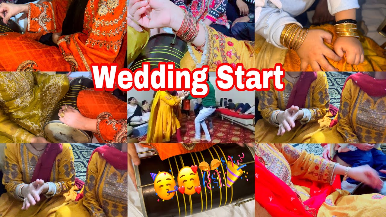 Dholki Night In Pakistan || Wedding Start || Mela dakhny Gai Pakistan ...