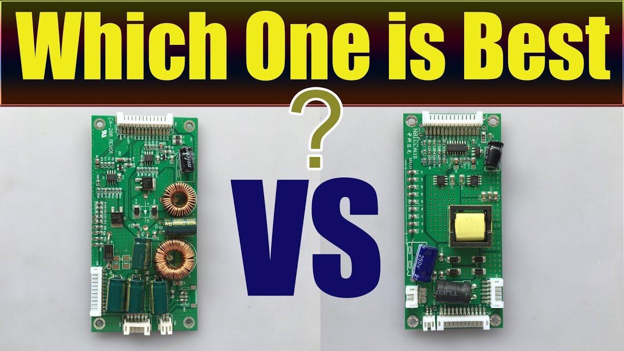 Compare LED TV Backlight Driver (Heating Test) - YouTube