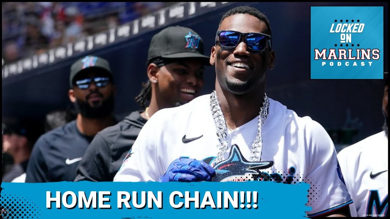 The Marlins Have A New Home Run Chain, What's The Background? - YouTube