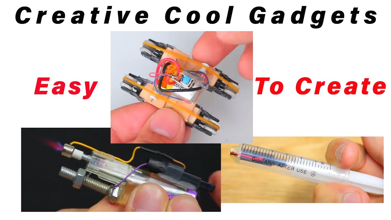 Amazing 3 Gadgets Can Create Easy | Cool Gadgets | Life Hacks - YouTube