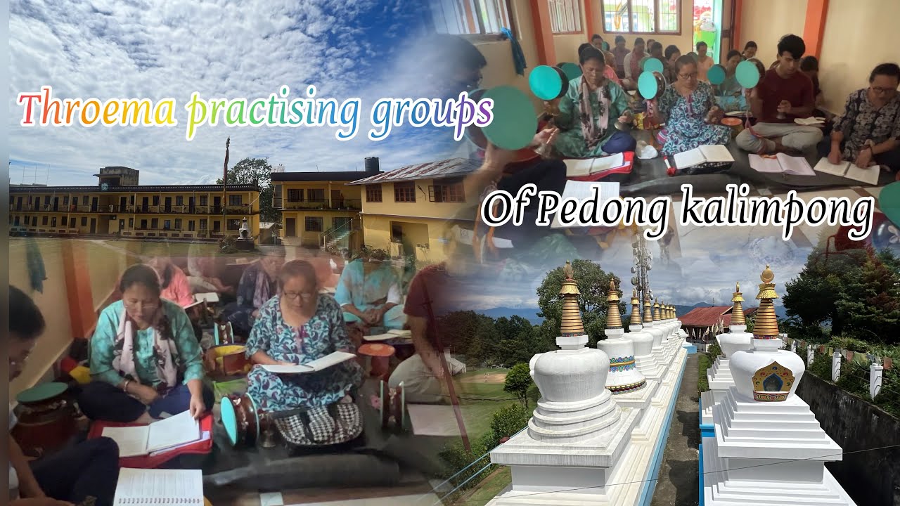 Throema practising groups of Pedong kalimpong..@dorjeetamangvlog7356 ...