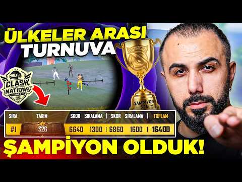 ÜLKELER ARASI TURNUVADA TARİH YAZIP 1. OLDUK!! 🏆 TÜRKİYE ŞAMPİYONU S2G!! | PUBG Mobile