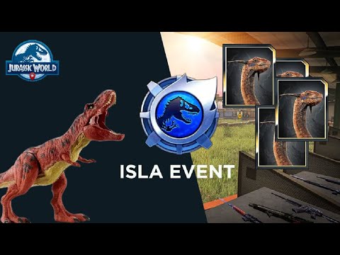 Jurassic World Alive-Isla Event complete walkthrough || 😱win 300 apex ...