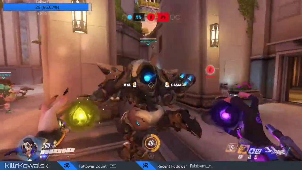 Overwatch - Quickplay Support Queue - YouTube