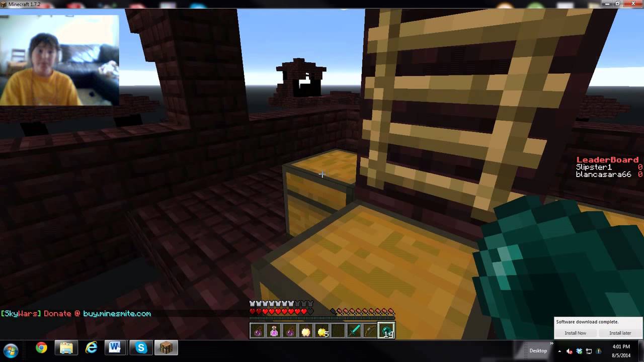 Minecraft Server Gameplay - YouTube