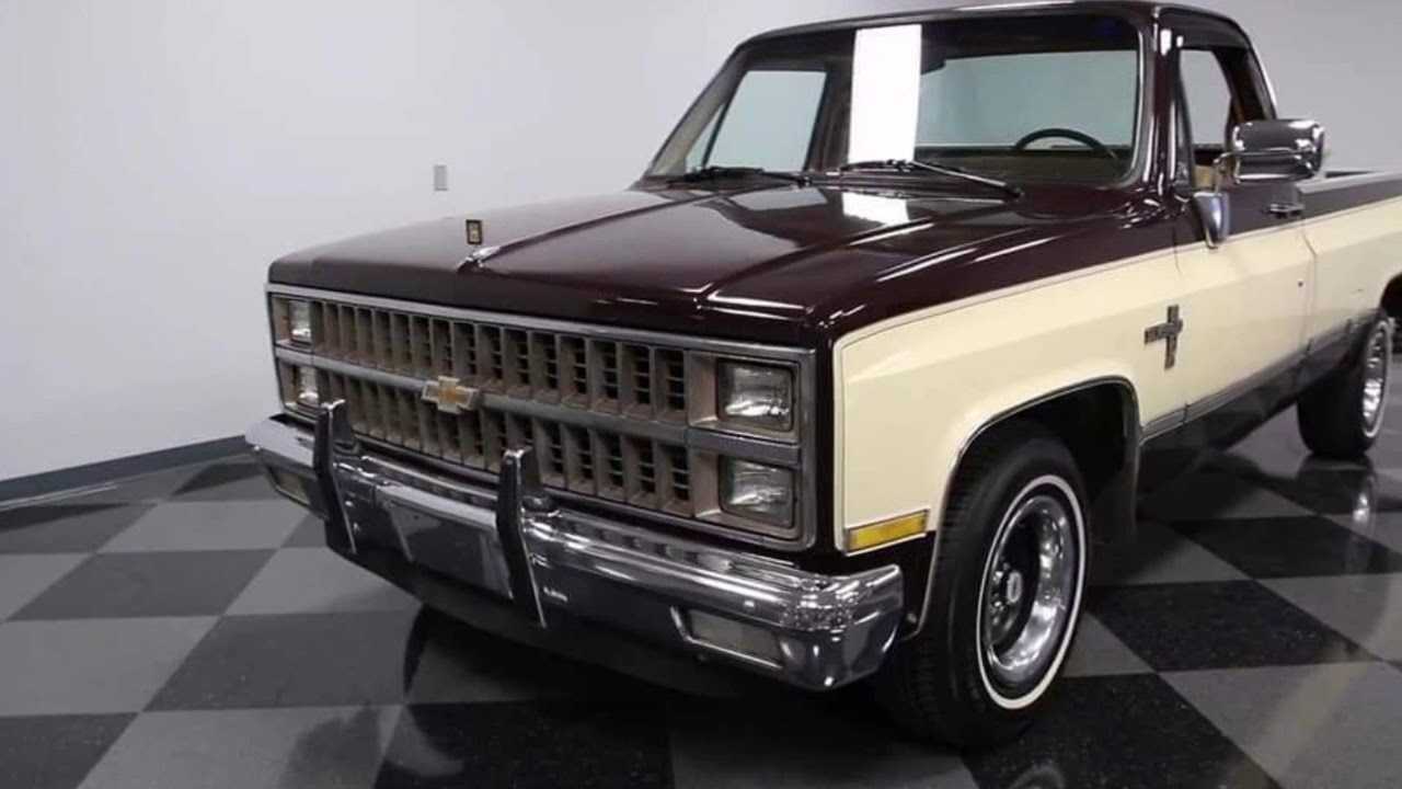 Chevrolet silverado 1981 completamente restaurada restored - YouTube