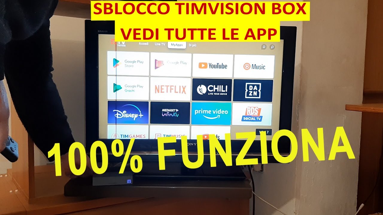 Come Sbloccare Account TIMVISION e guardare TUTTE LE APPLICAZIONI/guida ...