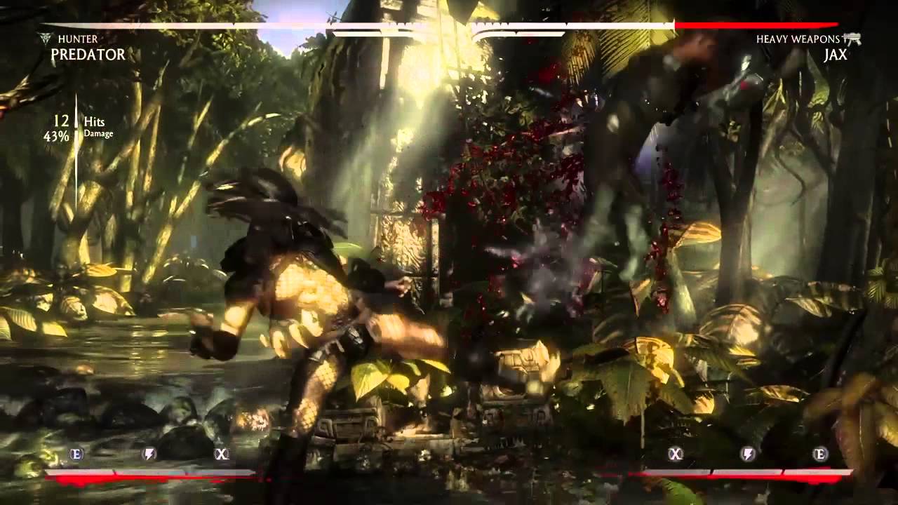 "Awww #%@*!!!" MKX- Predator Combos (All Variations) - YouTube