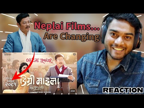 DEGREE MAILA Trailer 😛 Reaction | Dayahang Rai | Aanchal Sharma | Ram ...
