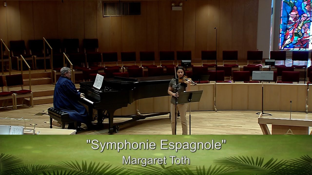 Margaret Toth & Jonathan Spivey "Symphonie Espagnole" - YouTube