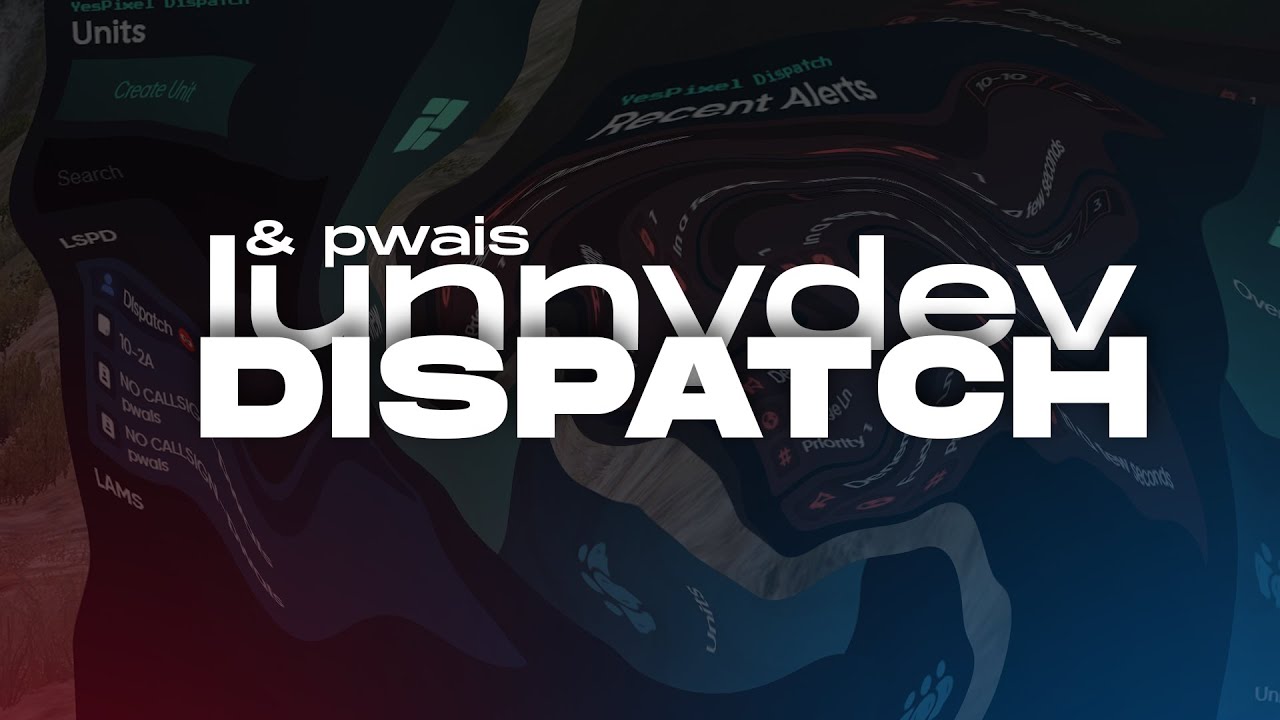FiveM - ld-dispatch | Lunny Dev 4.0 Dispatch System - YouTube