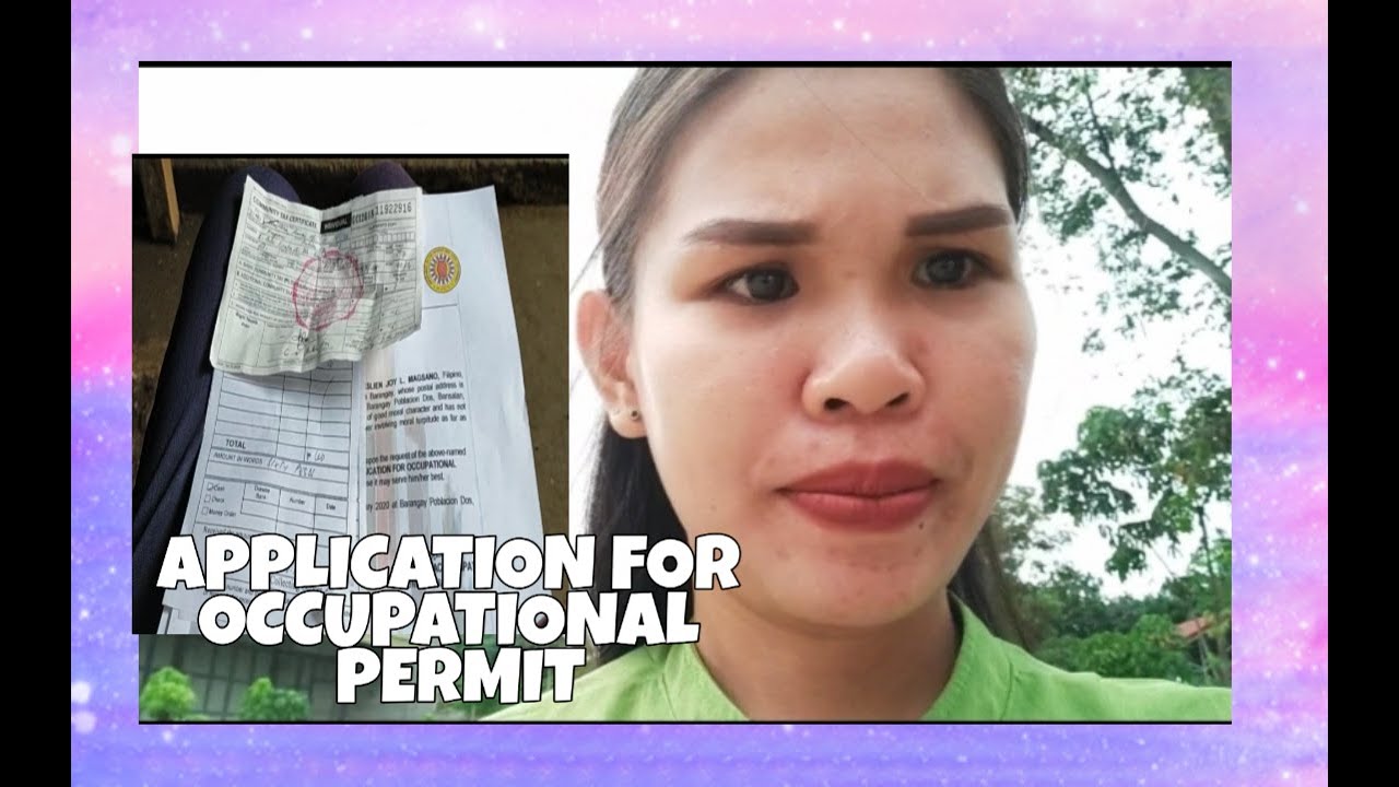 RENEWAL OF OCCUPATIONAL PERMIT - YouTube