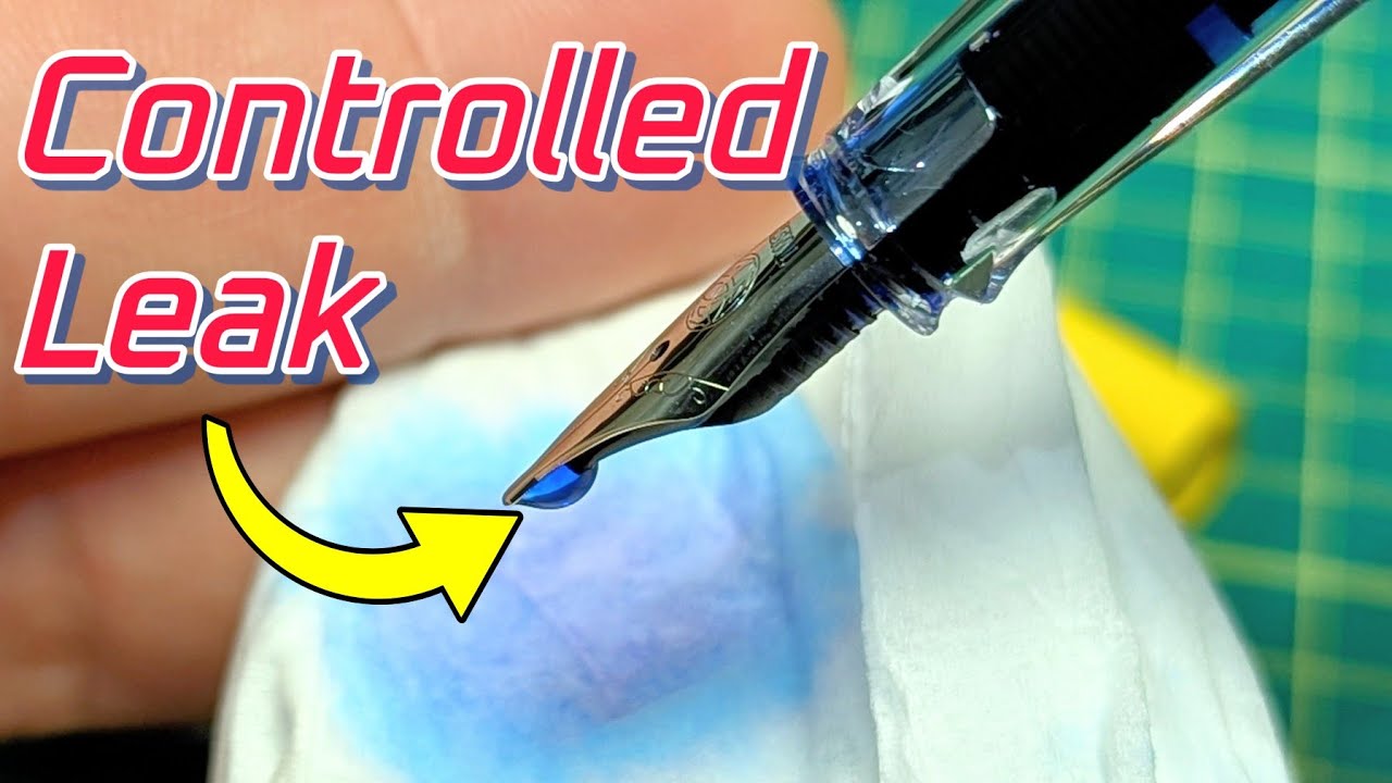 Why Fountain Pens Leak & How To Fix It - YouTube