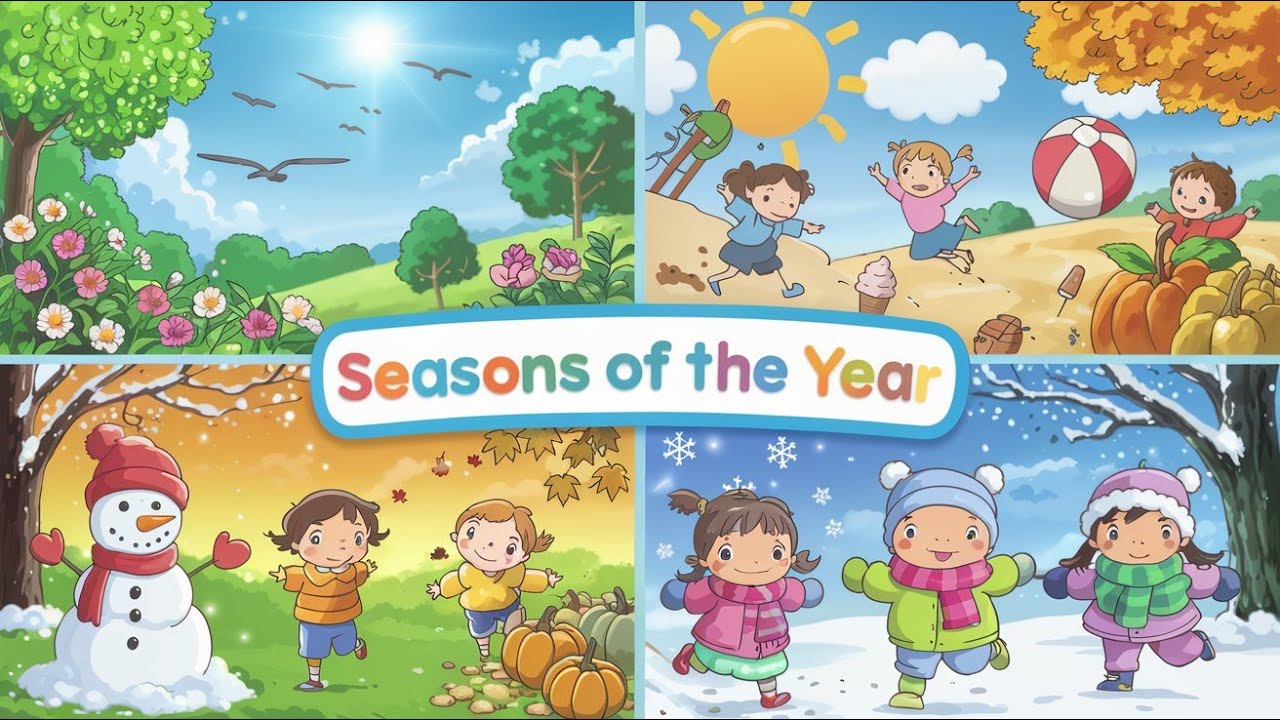 🍂🌸 Learn the joy of the Seasons of the Year with us!🌻 ️ Perfect for ...