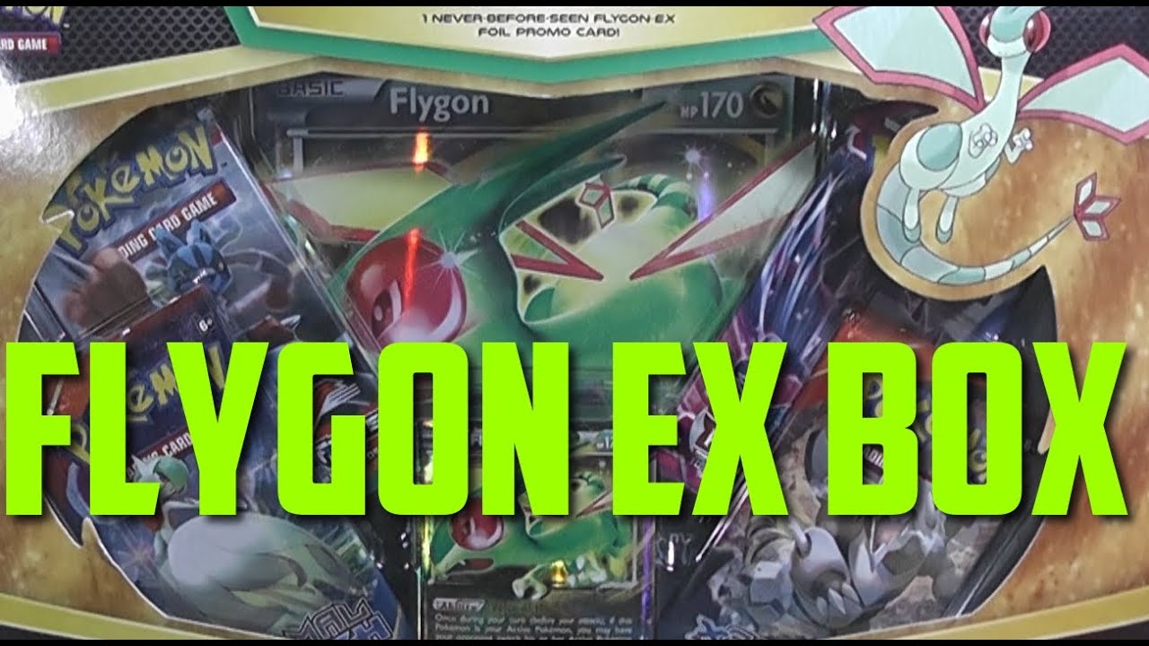 APERTURA POKÉMON TCG! FLYGON EX BOX! - YouTube