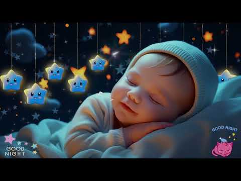 Soothing Baby Sleep Music 🎶 Fall Asleep in 3 Minutes with Mozart & Brahms Lullabies 🌙