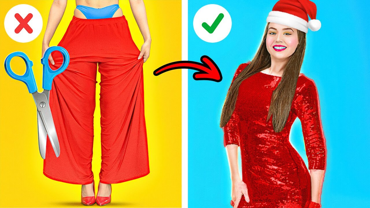 Awesome DIY Clothes Hacks & Brilliant Upgrade Ideas - YouTube