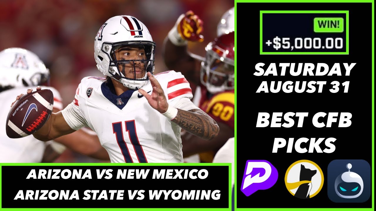 Arizona State vs Wyoming (10-1 Last Night!!!) PrizePicks Free Pick ...