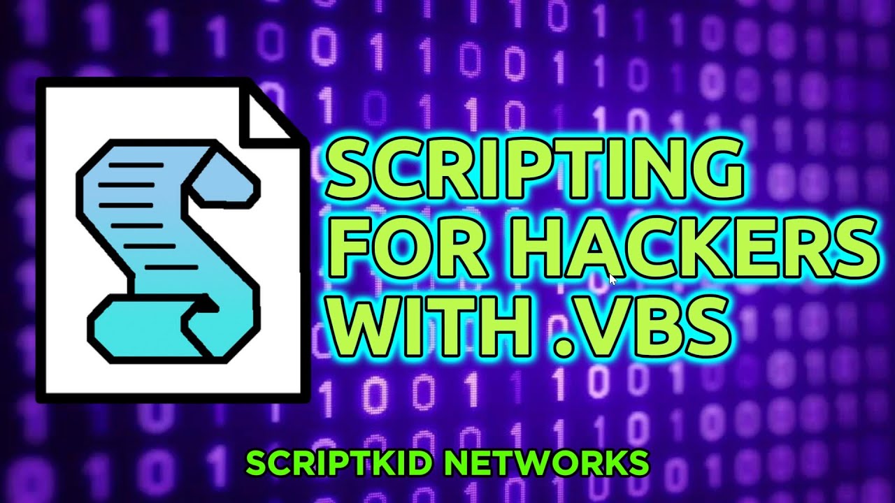 .VBScripting for New Hackers (ScriptKid Networks) - YouTube