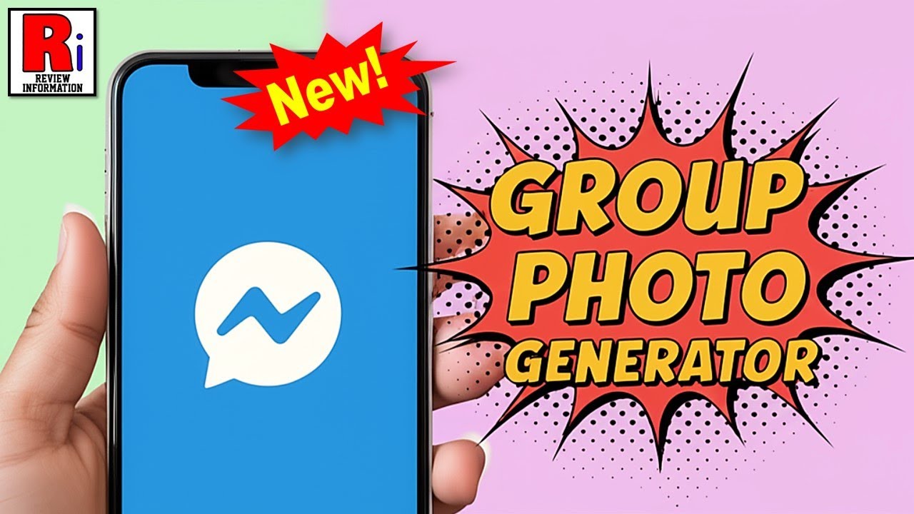 How to Generate AI Profile Picture for Messenger Group Chat - YouTube