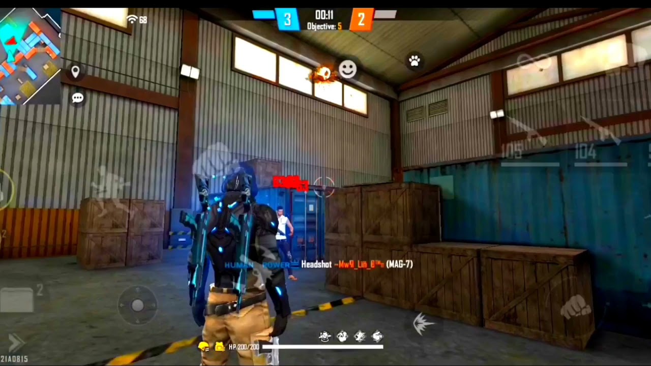 Freefire Headshot Status 🎯||#shorts Human ff Slowmotion Headshot 💝💀 ...