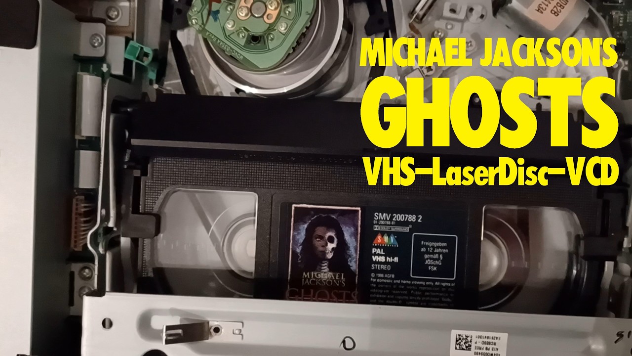 'Michael Jackson's Ghosts' video comparison | VHS - LaserDisc - VCD ...