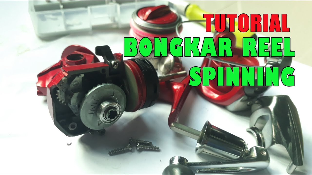 Cara Bongkar Reel Spinning || SPINNING REEL FISHING - YouTube