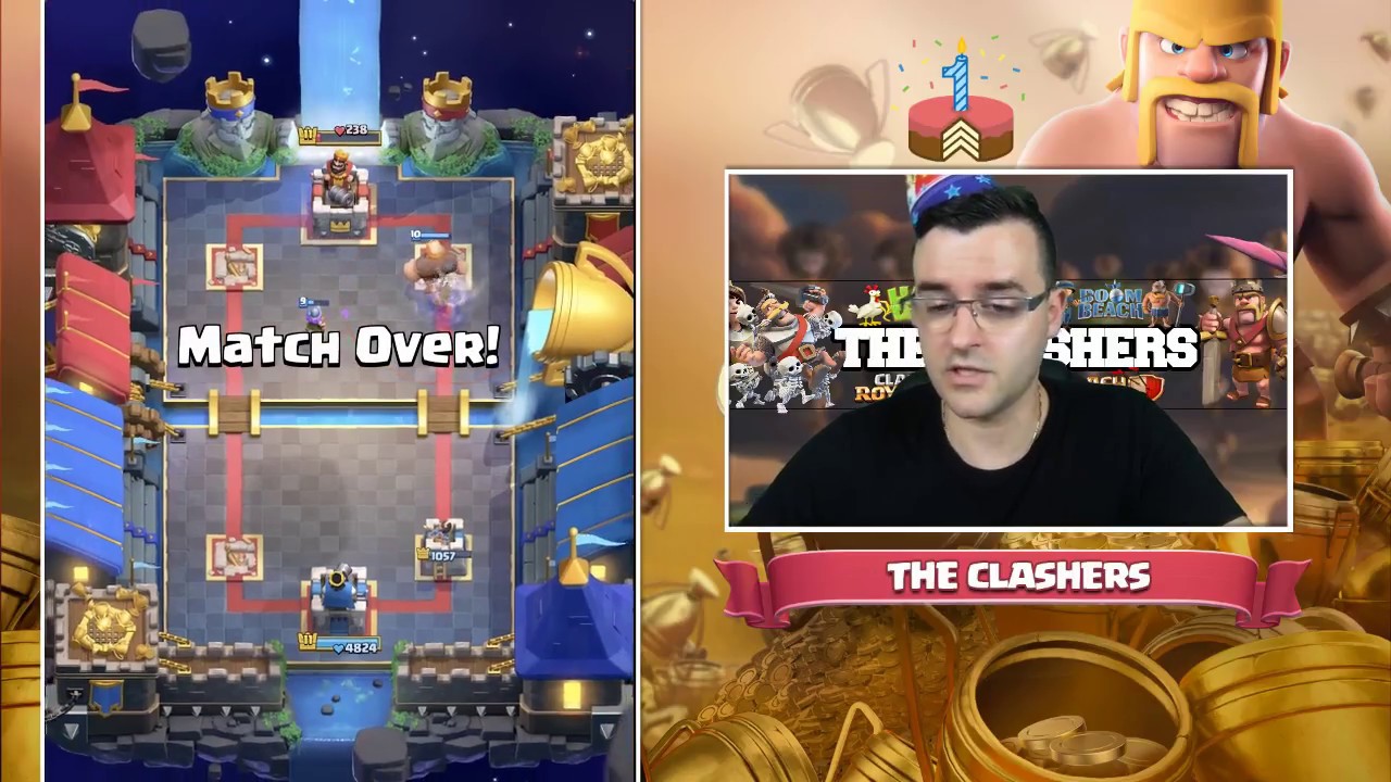 Честит Рожден Ден! -LIVE- The Clashers на 1 година - YouTube